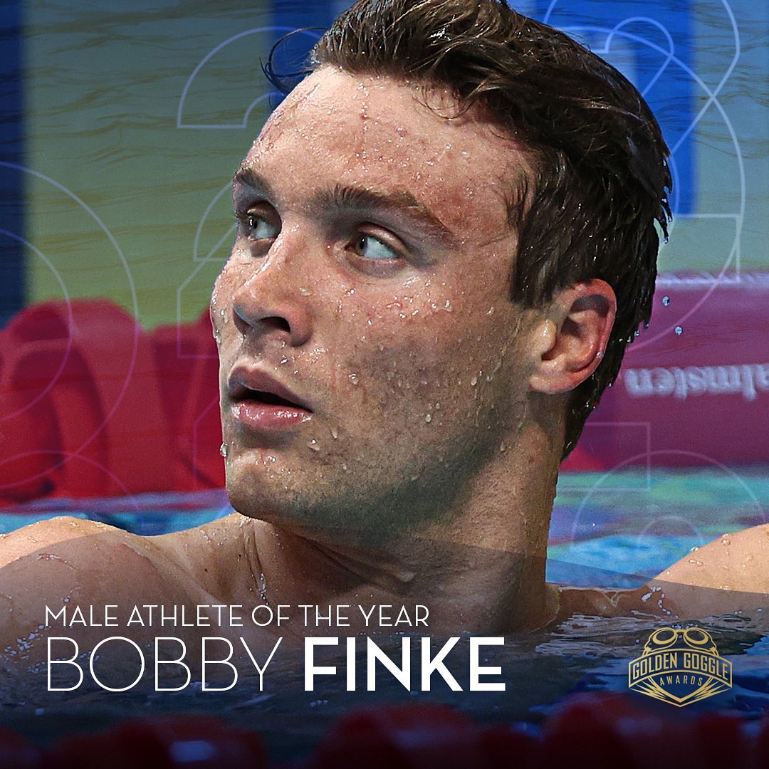 Bobby Finke e Katie Ledecky, os melhores do ano pela USA Swimming ...