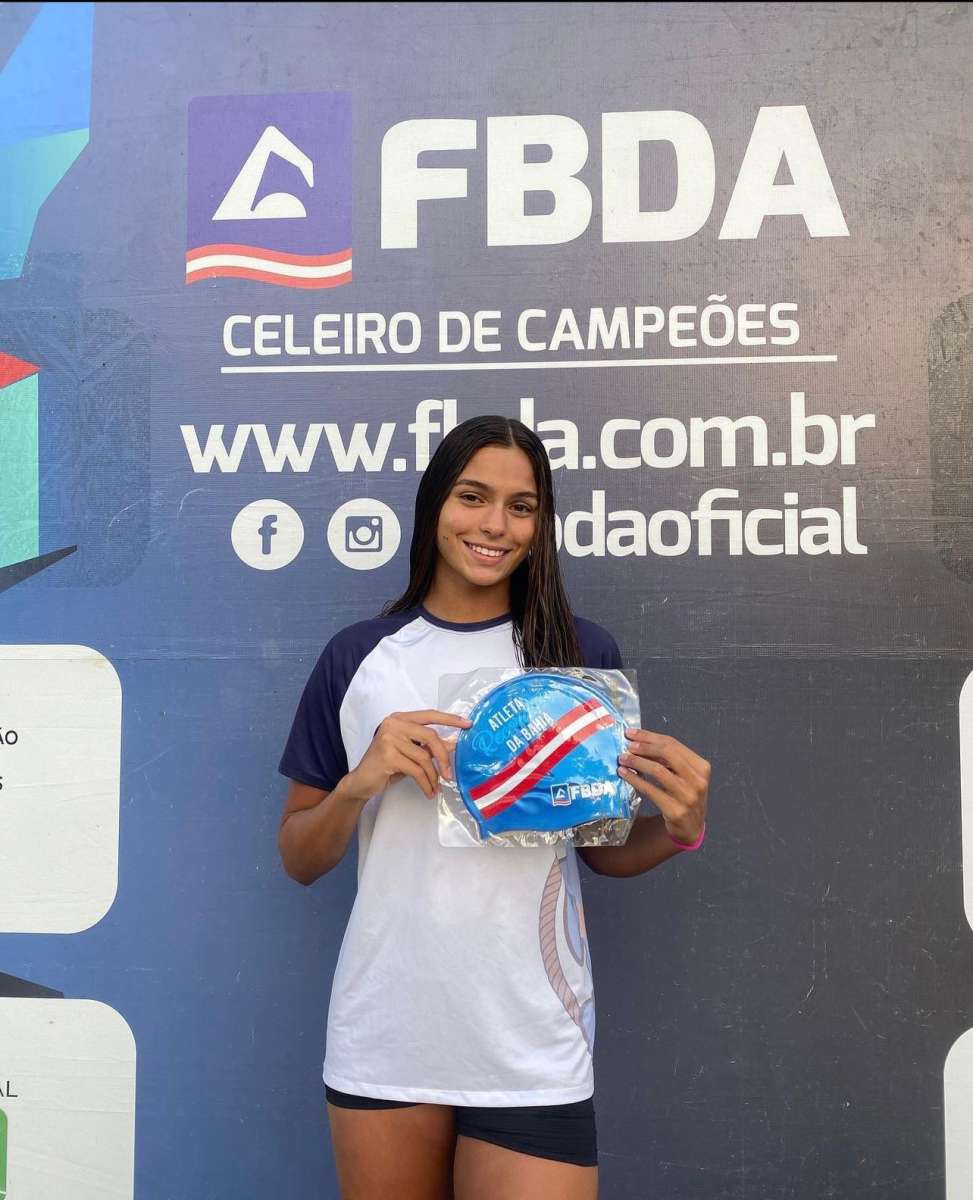 Maria Eduarda Souto Martinez Teixeira bate seu primeiro recorde baiano ...
