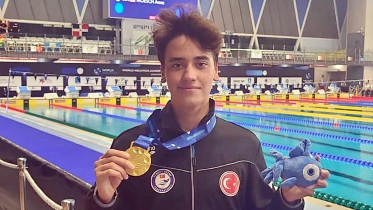 Jovem fundista turco Kuzey Tuncelli premiado na Europa - Best Swimming