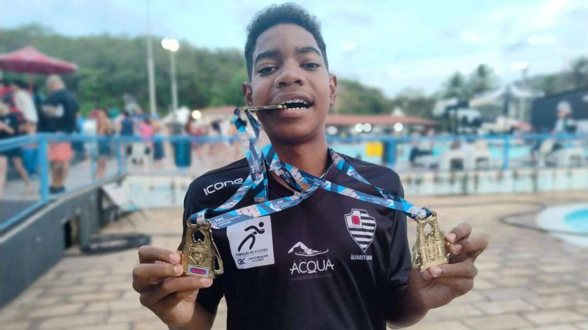 Matheus Machado Ngome bate mais um Recorde Brasileiro de Categoria: 56. ...